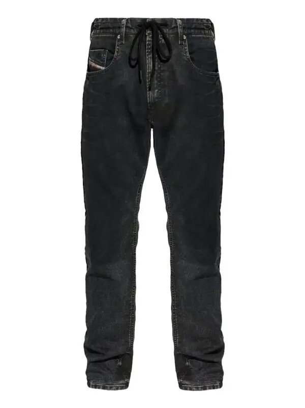 DIESEL® D-krooley-b Jogg Drawstring Jeans - Black