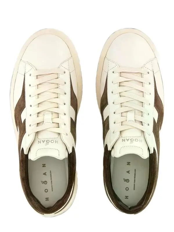 Hogan H-stripes Sneakers - Neutrals