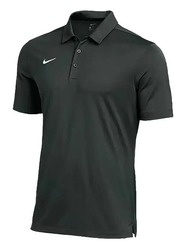 Nike Dri-fit Coach Polo Shirt - Black