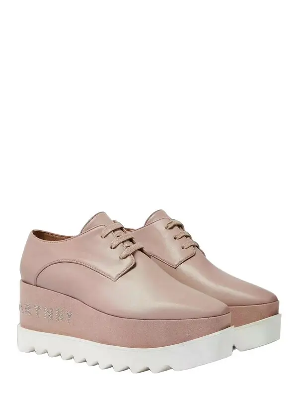 Stella McCartney Elyse Logo Platform Shoes - Pink