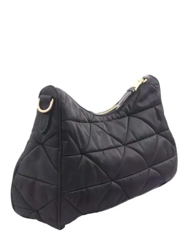 Prada Re-nylon Quilted Shoulder Bag - Black