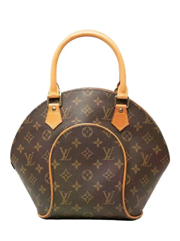 LOUIS VUITTON Monogram Ellipse Pm Handbag - Brown