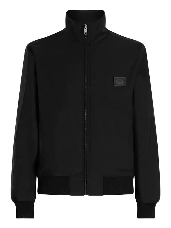 Dolce & Gabbana Wool Canvas Jacket - Black