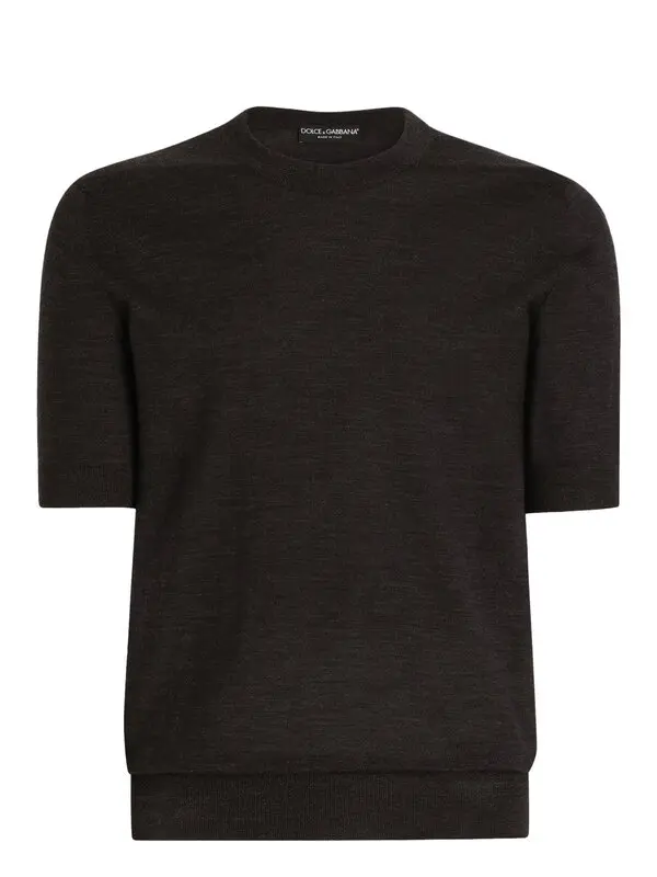 Dolce & Gabbana Cashmere Pullover Sweater - Grey