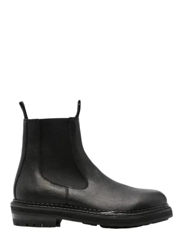 BUTTERO® Fiorentina Leather Chelsea Boots - Black