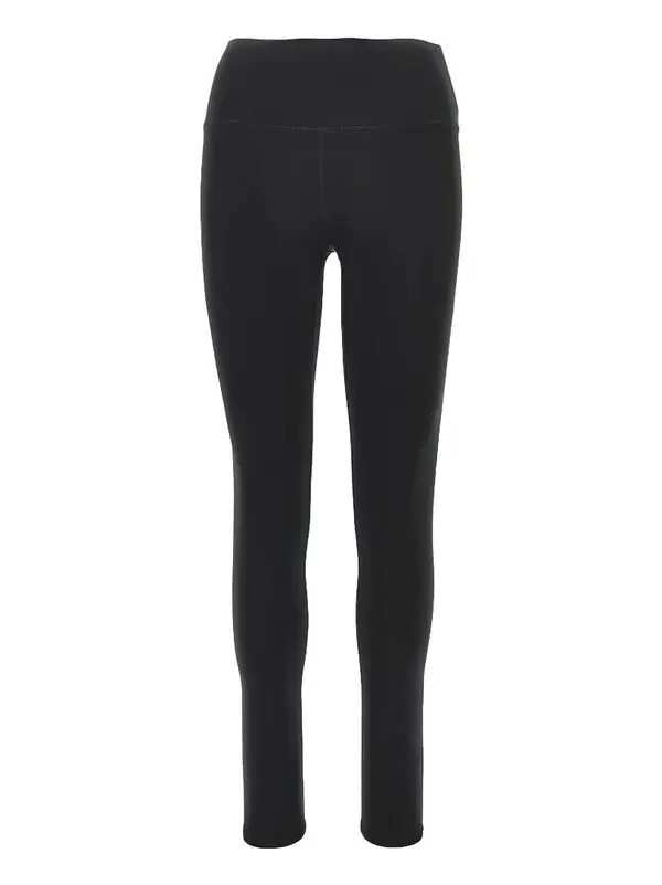 ANINE BING Logo-print Leggings - Black