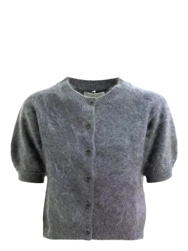 LISA YANG Brushed Short-sleeve Vest - Grey
