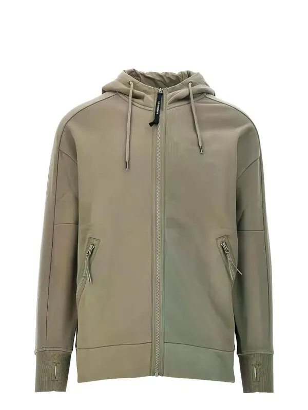 C.P. COMPANY Zip-up Hoodie - Neutrals