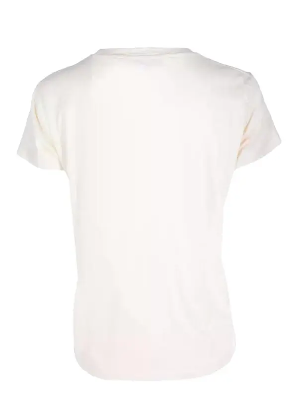 MOTHER The Boxy Goodie Goodie T-shirt With Graphic Print - Neutrals