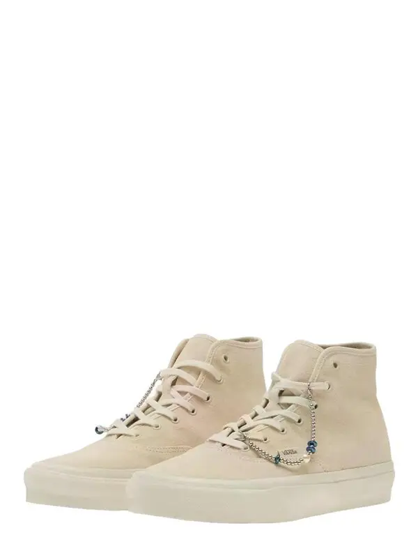 VANS Embellished High-top Sneakers - Neutrals