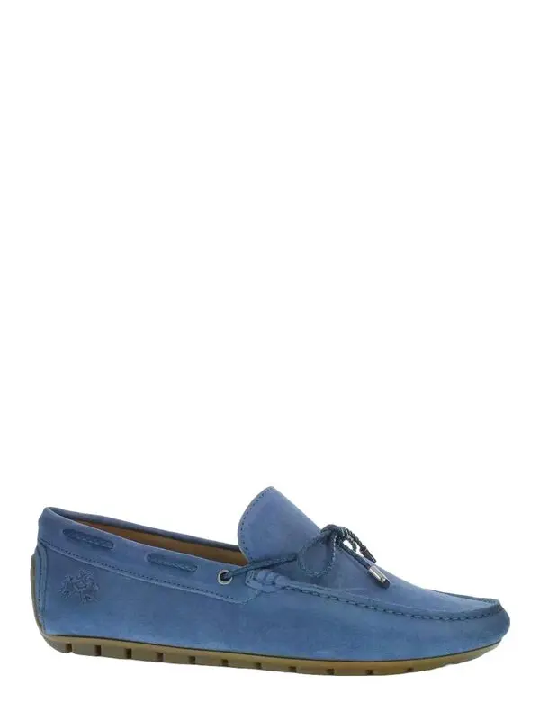 LA MARTINA Napoli Suede Loafers - Blue