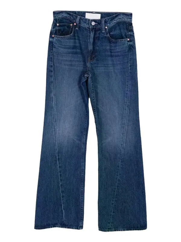 MOTHER The Bookie Twist Seam Jeans - Blue