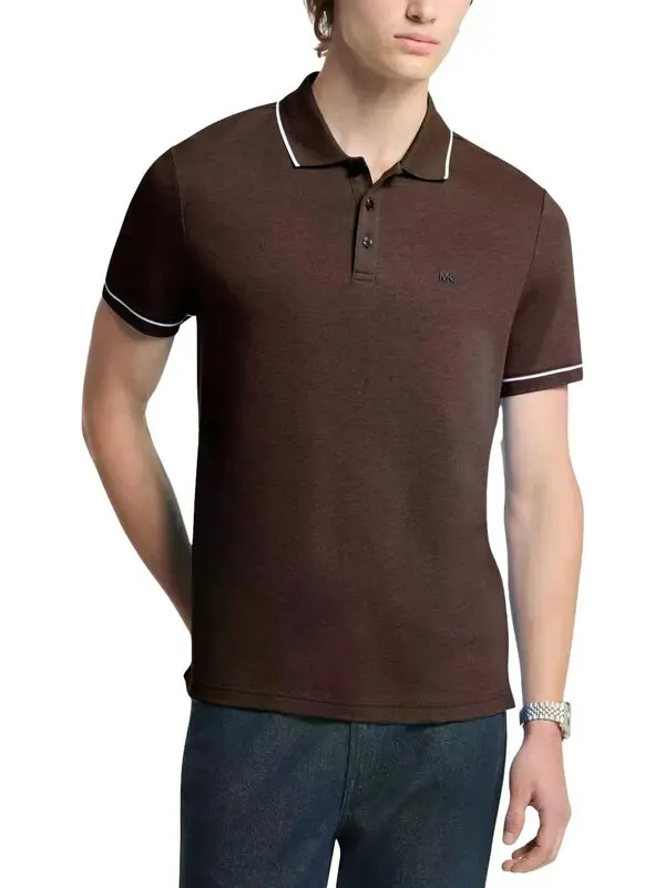 Michael Kors Cotton Polo Shirt - Brown
