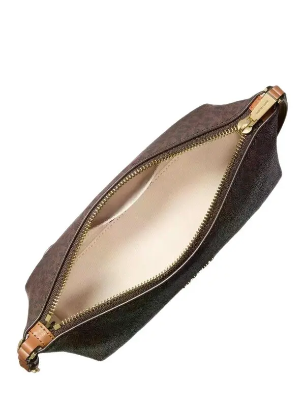 Michael Kors Laila Small Signature Logo Pochette - Brown