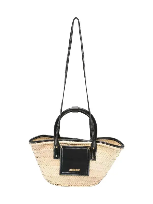 Jacquemus Small Soli Basket Bag - Neutrals