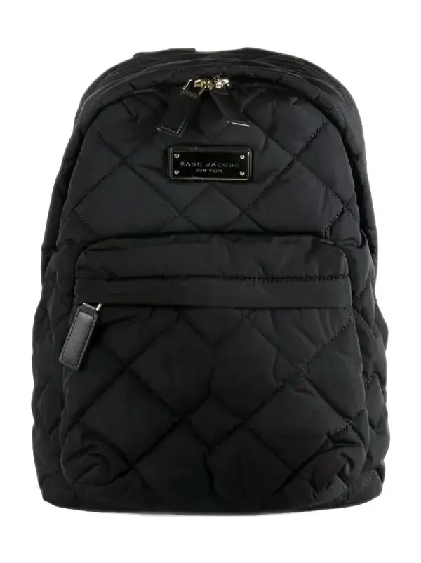 Marc Jacobs Quilted Backpack - Black
