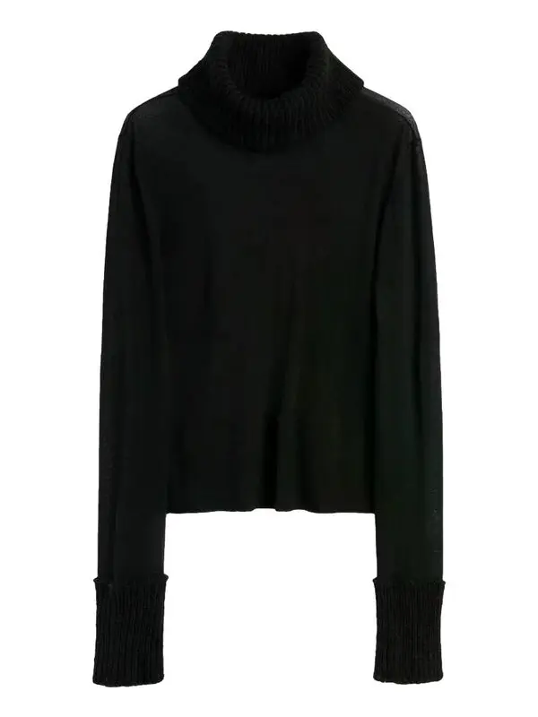 Our Legacy Inverse Roll-neck Sweater - Black