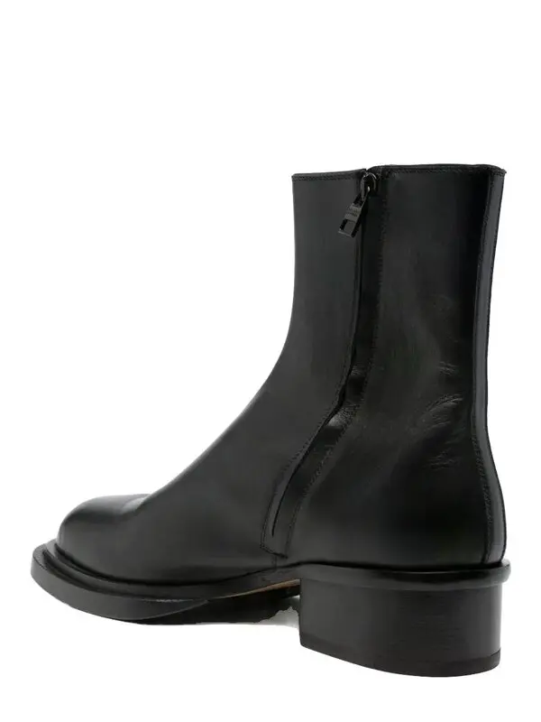 Alexander McQueen Cuban Ankle Boots - Black