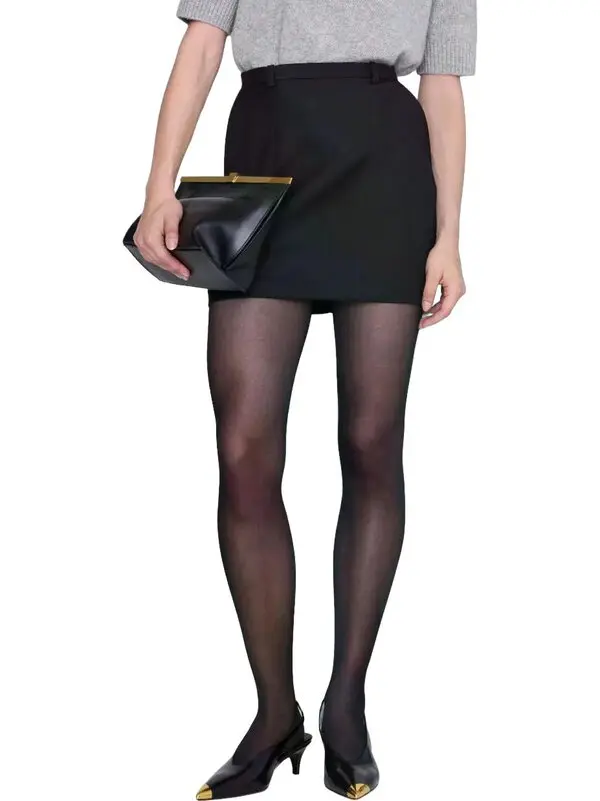 ANINE BING Livy Skirt - Black