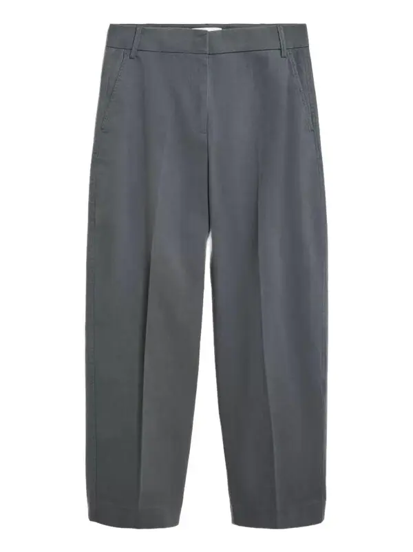 ARMEDANGELS Barrel-leg Twill Trousers - Grey