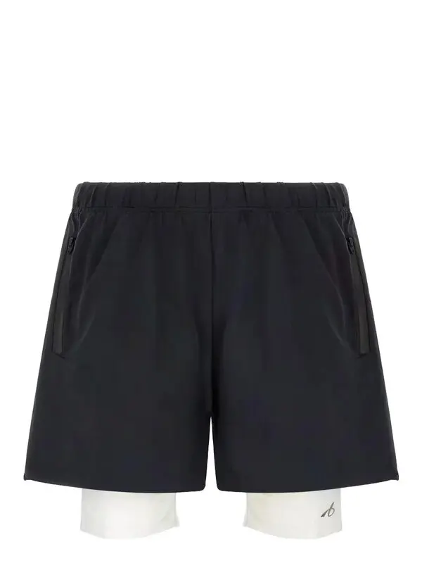 Balenciaga Techwear Double-layer Shorts - Black