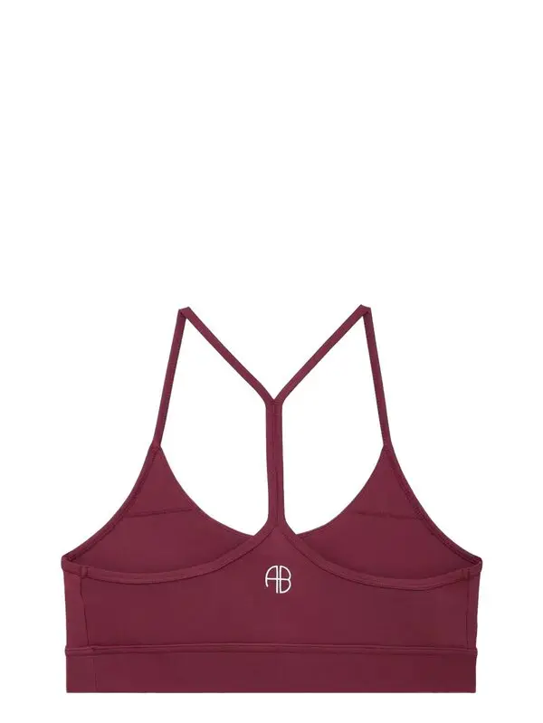 ANINE BING Eve Bra Burgundy - Red