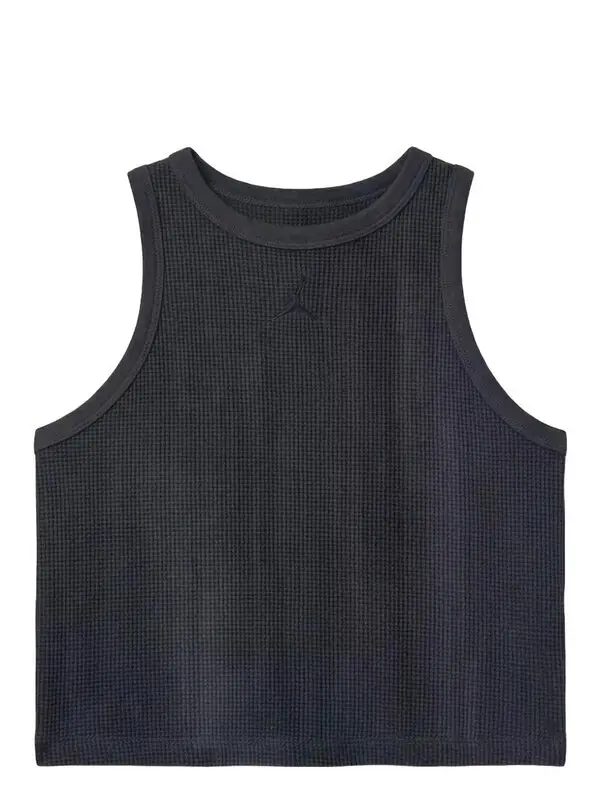 JORDAN Flight Waffle-knit Tank Top - Grey