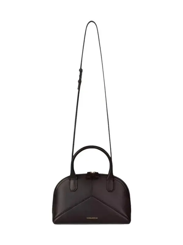 Victoria Beckham Small Doctor Leather Tote Bag - Brown