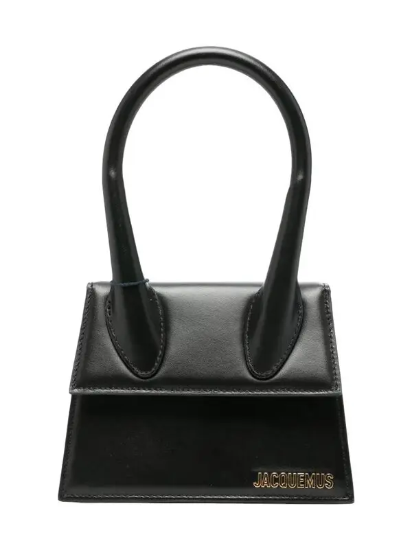 Jacquemus Chiquito Leather Tote Bag - Black