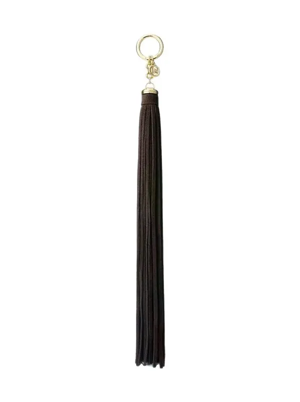 Michael Kors Leather Tassel Charm - Brown