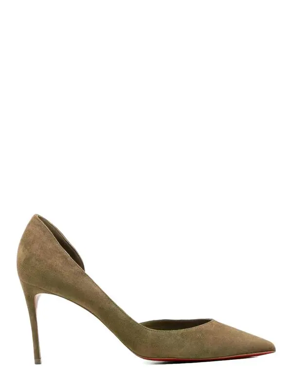 CHRISTIAN LOUBOUTIN Iriza Pointed-toe Pumps - Brown