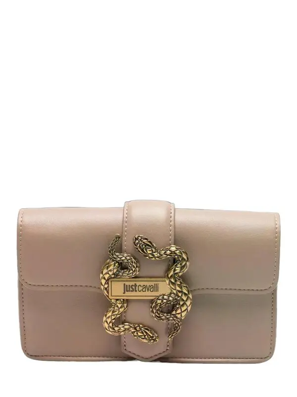 Just Cavalli Snake-detail Belt Bag - Neutrals