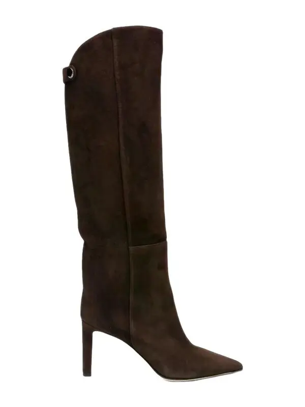 JIMMY CHOO Alizze Suede Knee-high Boots - Brown