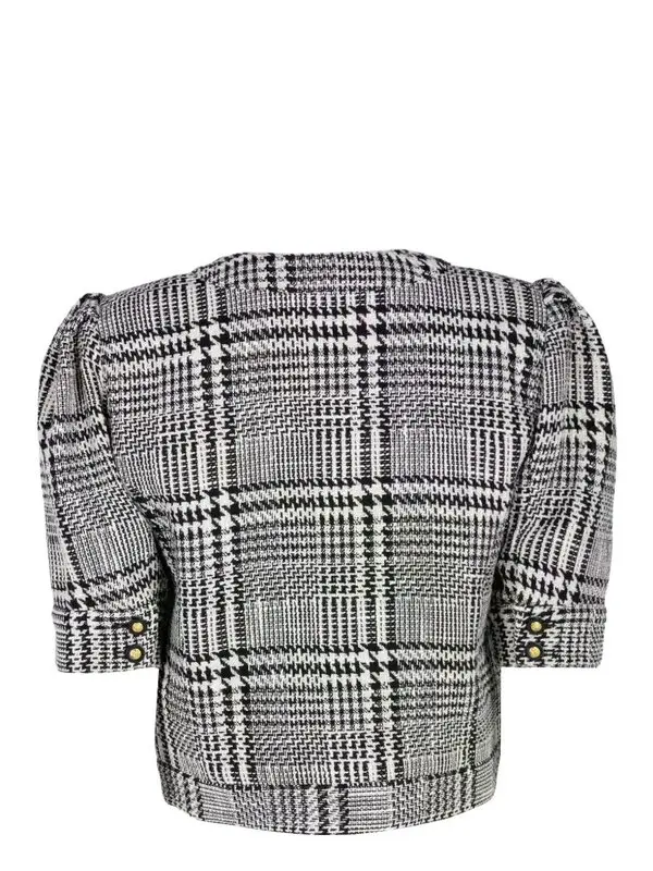 L'Agence Allerga Cropped Jacket - Black