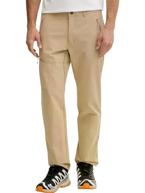 JACK WOLFSKIN Beige Logo Print Trousers - Neutrals