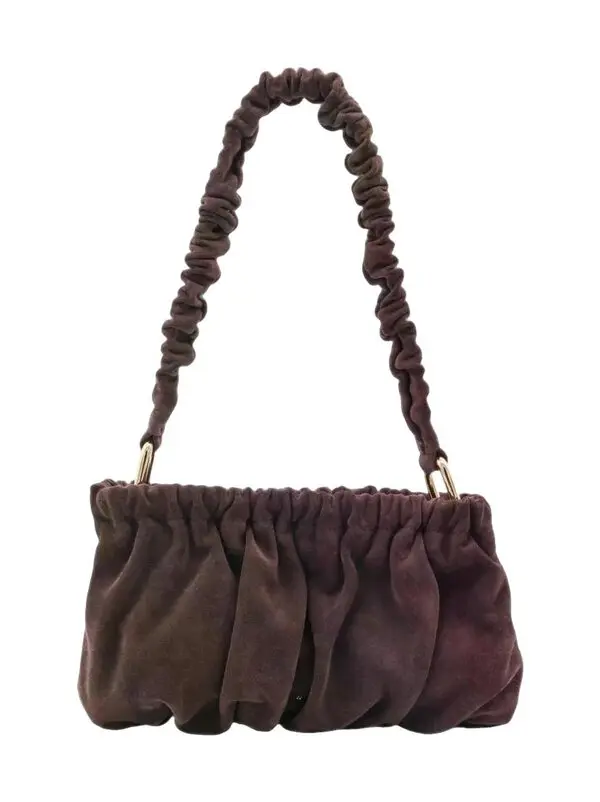 Marni Ruched Shoulder Bag - Brown