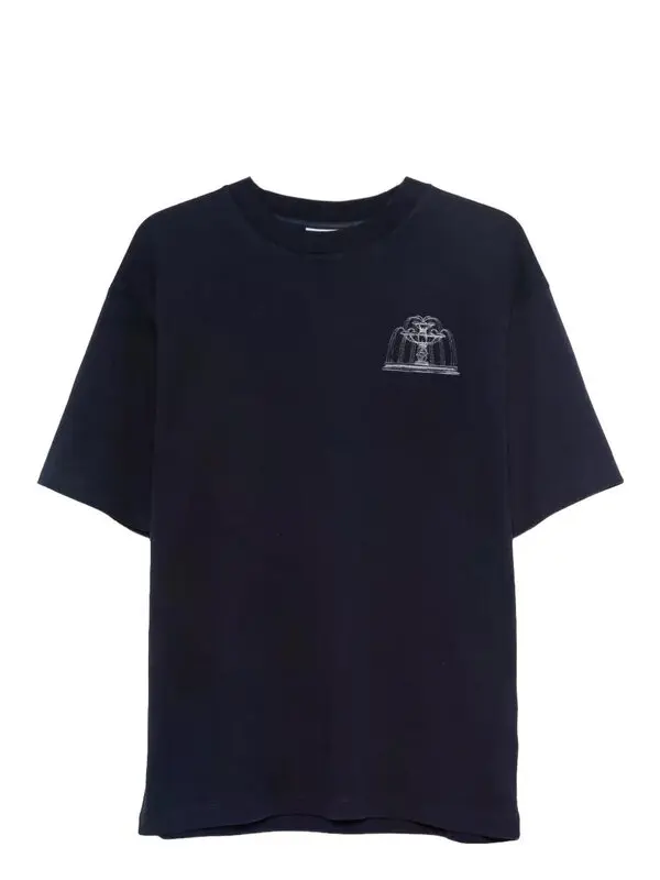 Drole De Monsieur Fountain T-shirt - Blue