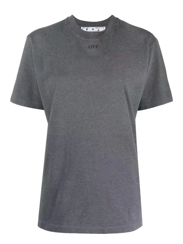 Off-White Arrow-motif Logo T-shirt - Grey