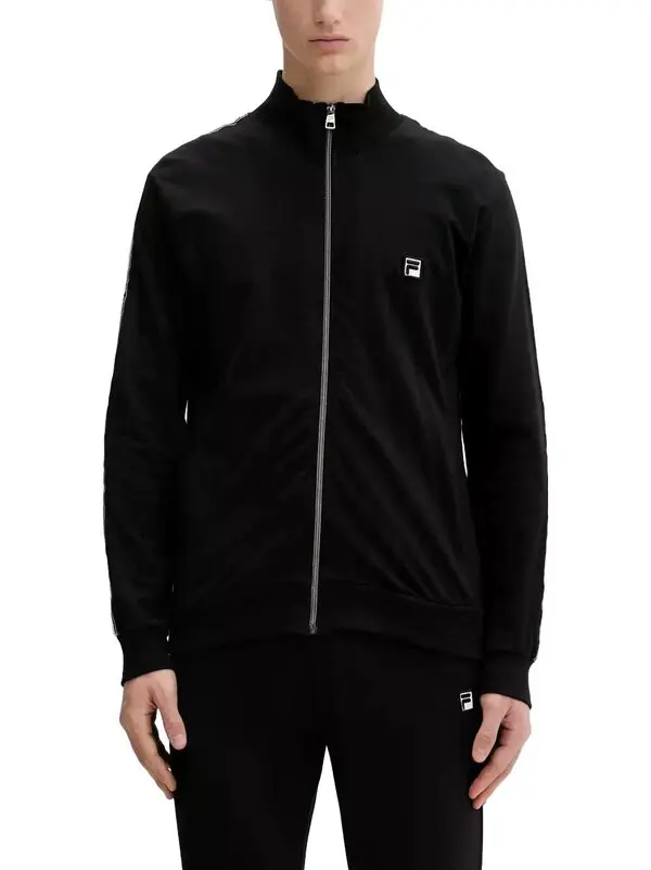 FILA Logo-patch Zip-up Tracksuit - Black
