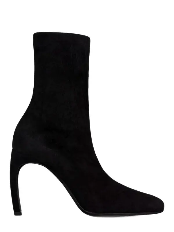Victoria Beckham Harlow Stretch Suede Boots - Black