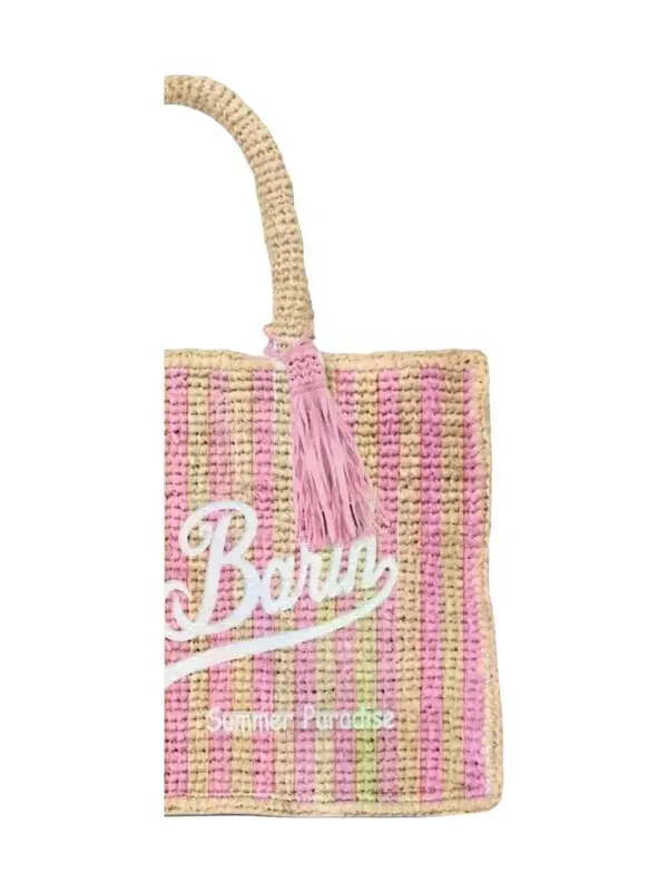 MC2 SAINT BARTH Colette Raffia Tote Bag - Neutrals