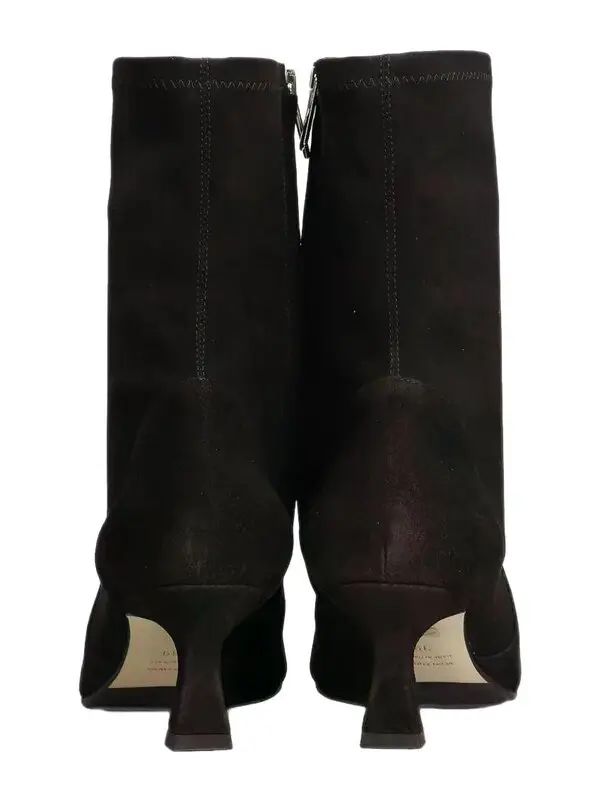 THE SELLER Pointed-toe Suede Boots - Brown