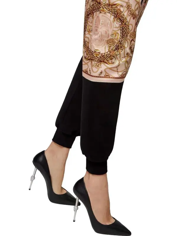 Philipp Plein New Baroque Print Joggers - Black