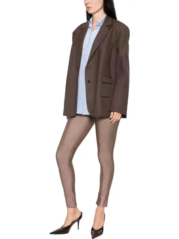 THE M.. Jakarta High-waisted Leggings - Brown