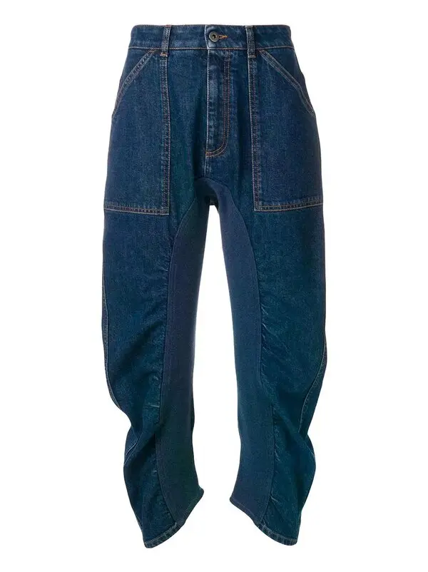 Stella McCartney Xenia Denim Trousers - Blue