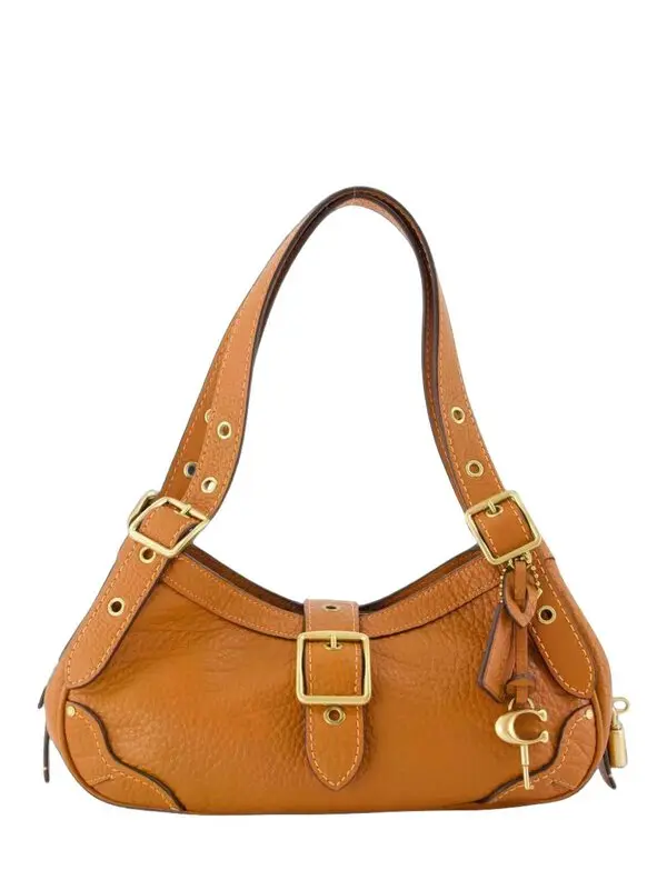 COACH Drifter Leather Shoulder Bag - Brown