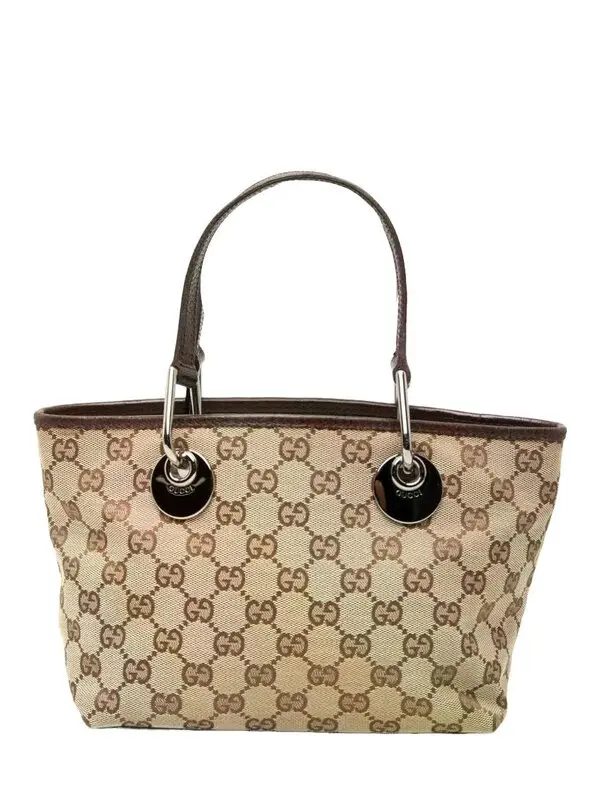 Gucci Gg Canvas Eclipse Handbag - Neutrals
