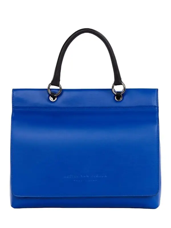 HESTER VAN EEGHEN Oase Bright Calf Leather Bag - Blue