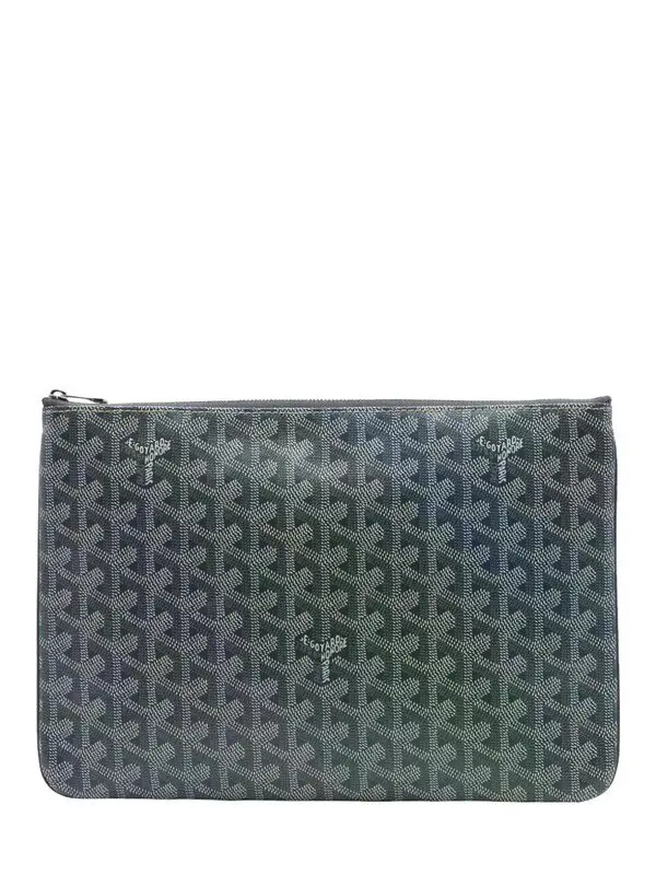 Goyard Senat Clutch Bag - Grey
