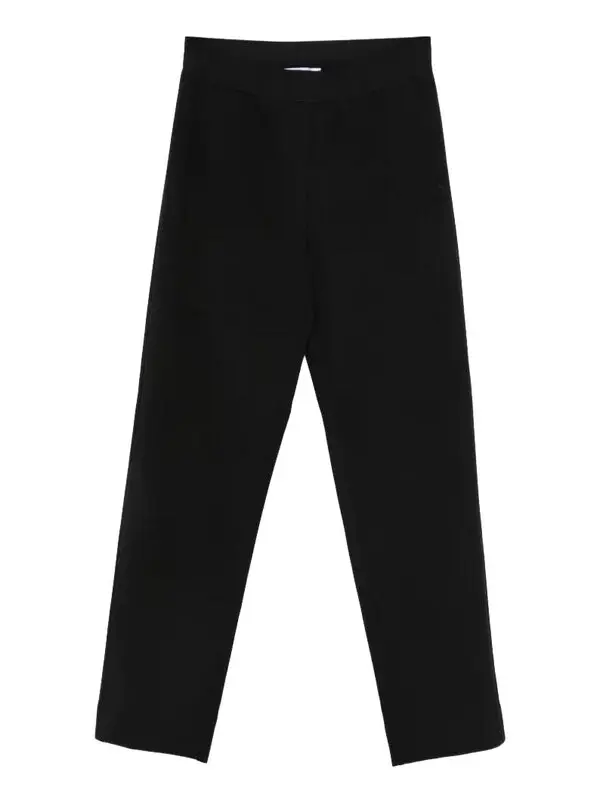 Alpha Studio Elasticated Waistband Trousers - Black